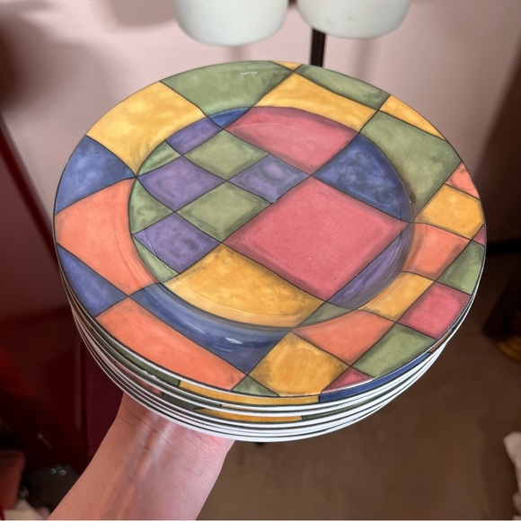 Vintage | Dining | Vintage 9 Y2k Retro Victoria Beale Prism 9052 ...